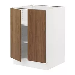 IKEA Puerto Rico - SEKTION armario bajo+estantes/2 puertas, blanco ...