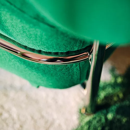 IKEA PS 2026 chair, with inflatable seat/back cushion/Knäbäck bright green