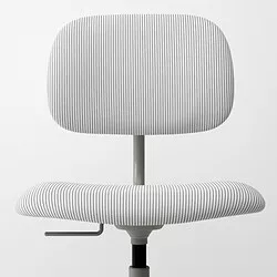 IKEA Puerto Rico - BLECKBERGET swivel chair, Klovsta white/gray