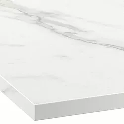 IKEA Puerto Rico - EKBACKEN countertop, white marble effect/laminate