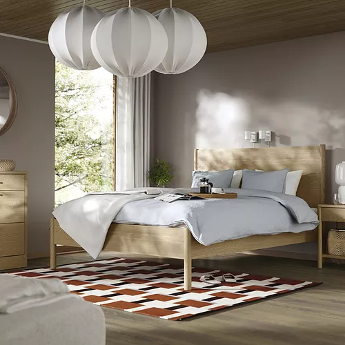 IKEA Puerto Rico - TONSTAD bed frame, oak veneer