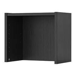 IKEA Puerto Rico - BILLY height extension unit, black oak effect