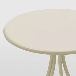 IKEA Puerto Rico - TÅNEBRO side table, light grey-beige, Ø18 1/8