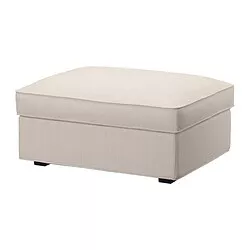 IKEA Puerto Rico - KIVIK ottoman with storage, Tresund light beige