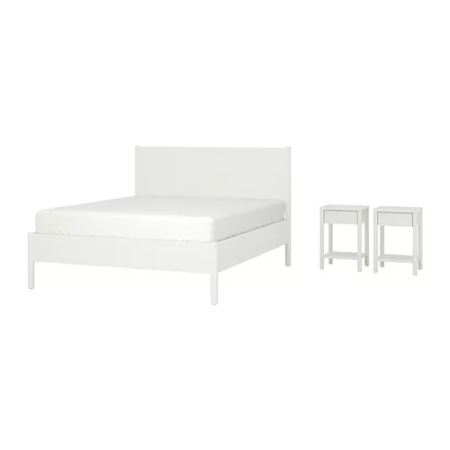 IKEA Puerto Rico - TONSTAD bedroom furniture, set of 3, off-white