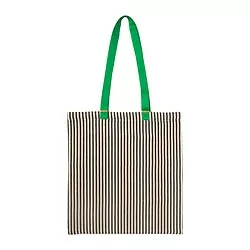 IKEA Puerto Rico - MÄVINN bag, green/stripe white/black