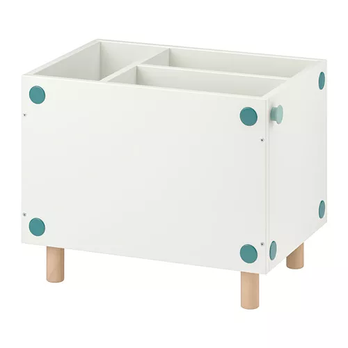 IKEA Puerto Rico - SMUSSLA bedside table/shelf unit, white