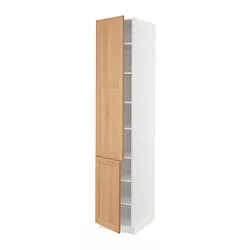 IKEA Puerto Rico - SEKTION armario alto+estantes/2 puertas, blanco ...
