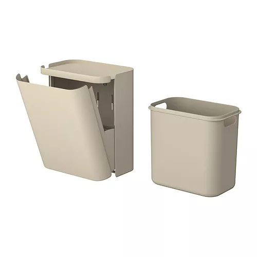 IKEA Puerto Rico - FLORSJÖN trash can, beige