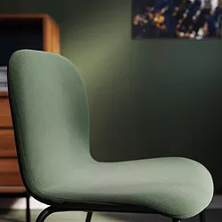 IKEA Puerto Rico - SKÅLSTA seat shell, Knäbäck gray-green