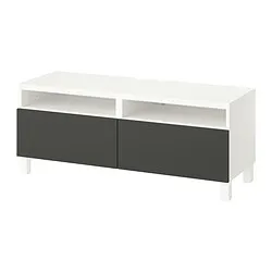 IKEA Puerto Rico - BESTÅ TV bench with drawer runner, soft-closing ...