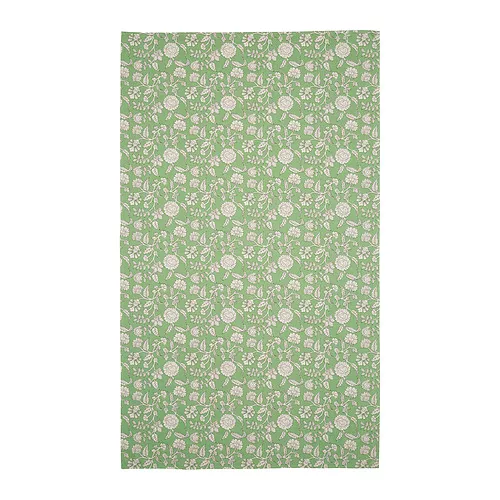 IKEA Puerto Rico - SMÖRFISK tablecloth, flower pattern/green/white