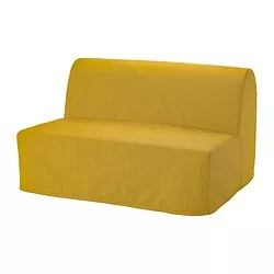 IKEA Puerto Rico - LYCKSELE LÖVÅS 2-seat sleeper sofa, Vansbro yellow