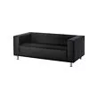 IKEA Puerto Rico - KLIPPAN 2-seat sofa, Bomstad black