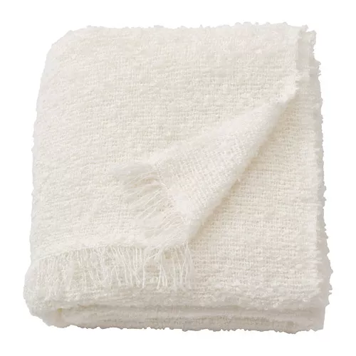 IKEA Puerto Rico - SANDBRODD throw, off-white, 51x67