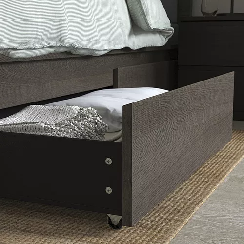 IKEA Puerto Rico - MALM Queen high bed frame with 2 storage boxes ...