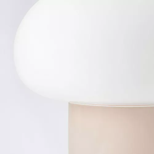 IKEA Puerto Rico - DEJSA table lamp, beige/opal glass