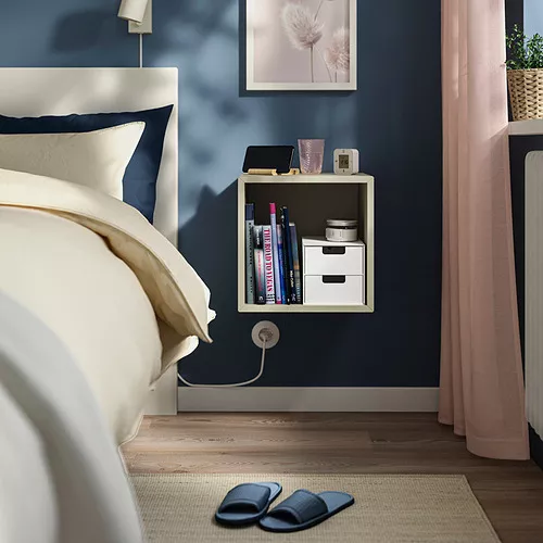 IKEA Puerto Rico - EKET wall-mounted shelving unit, beige