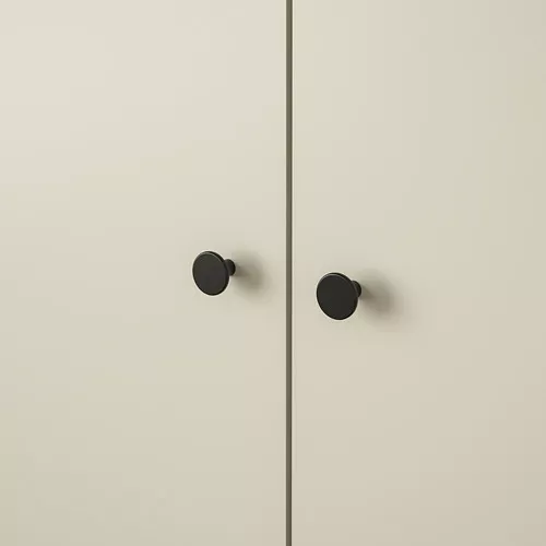 IKEA Puerto Rico - GURSKEN wardrobe, 2 doors, light beige, 23 3/8 "x21 ...