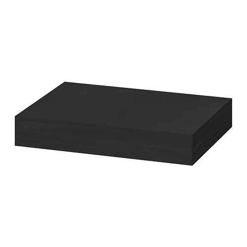 IKEA Puerto Rico - LACK estante de pared, negro-marrón, 11 3/4x10 1/4