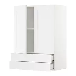 IKEA Puerto Rico - SEKTION/MAXIMERA armario pared+2 puertas/2 cajones ...