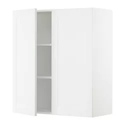 IKEA Puerto Rico - SEKTION armario de pared+2 puertas, blanco/Axstad ...