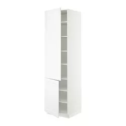 IKEA Puerto Rico - SEKTION armario alto+estantes/2 puertas, blanco ...