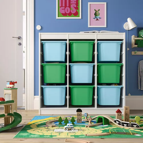 IKEA Puerto Rico - TROFAST storage combination with boxes, room divider ...