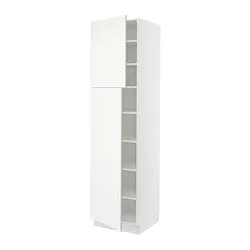 IKEA Puerto Rico - SEKTION armario alto+estantes/2 puertas, blanco ...