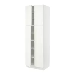 IKEA Puerto Rico - SEKTION armario alto+estantes/4 puertas, blanco ...
