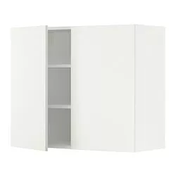 IKEA Puerto Rico - SEKTION armario de pared+2 puertas, blanco/Vallstena ...