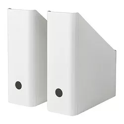 IKEA Mayagüez - KUGGIS magazine file, white, 4 "x9 ¾ "x11 ½