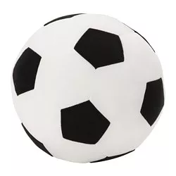 IKEA Puerto Rico - SPARKA soft toy, soccer ball/black white