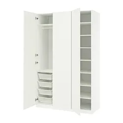 IKEA Puerto Rico - PAX/FORSAND combinación de armario, blanco/blanco