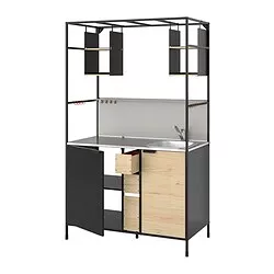 IKEA Puerto Rico - ÄSPINGE kitchenette, black/ash