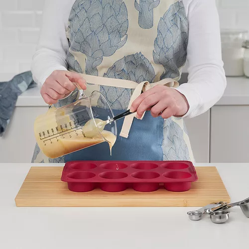 IKEA Puerto Rico - KANTNÅL muffin mold, dark red