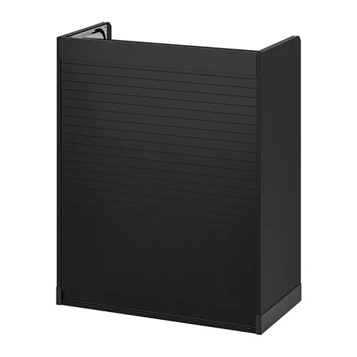 IKEA Puerto Rico - TITTEBO roll-front cabinet, black, 24