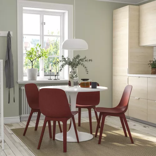 IKEA Puerto Rico - DOCKSTA roun table, white, Ø40 1/2