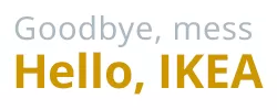 IKEA Puerto Rico - Goodbye, messy living room. Hello, IKEA