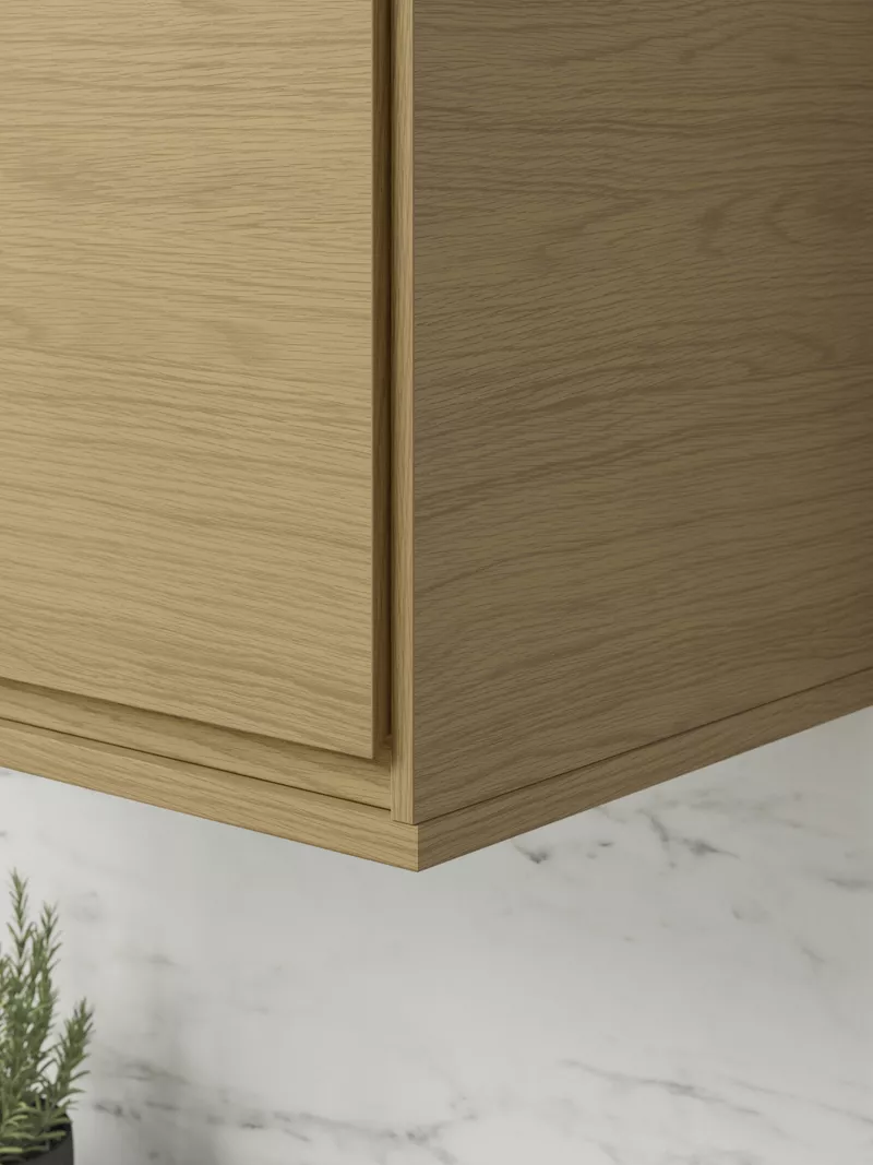IKEA Puerto Rico - An oak effect kitchen with storage all around