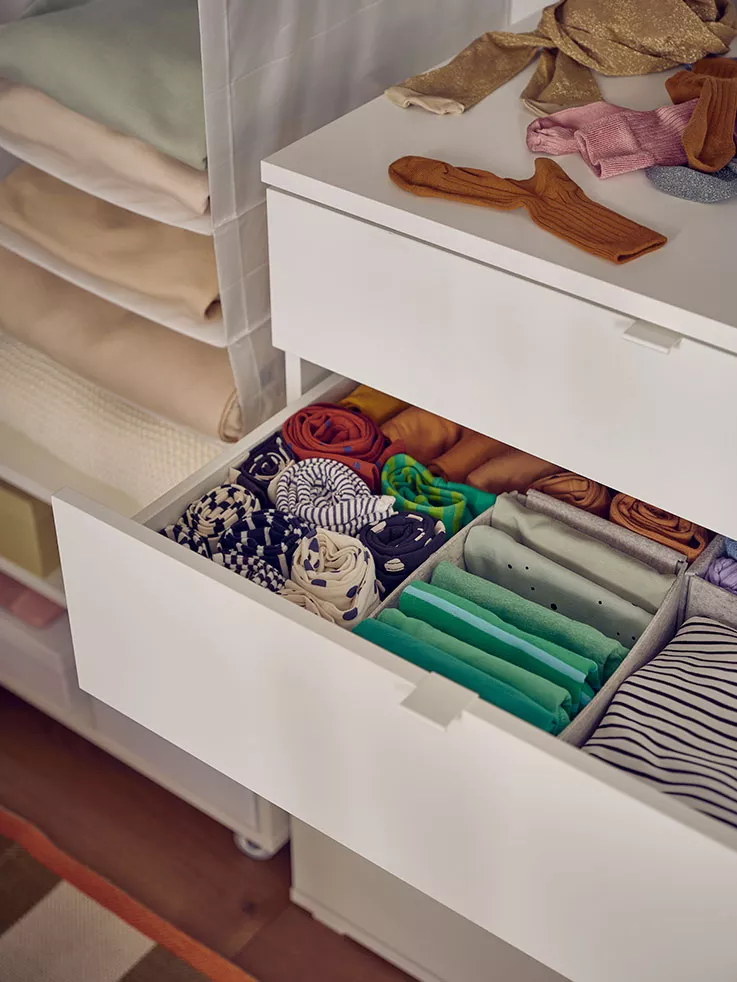 IKEA Puerto Rico - 5 tidy tips: how to organise a chest of drawers