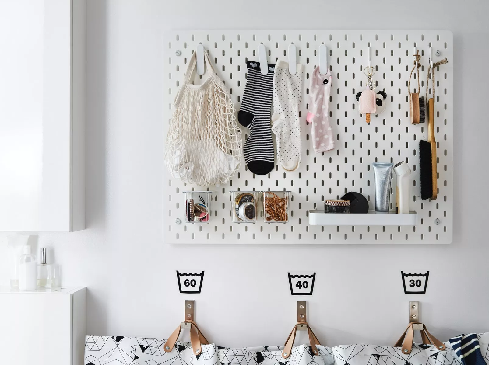 IKEA Puerto Rico - SKÅDIS pegboard combination, white, 22 "x22